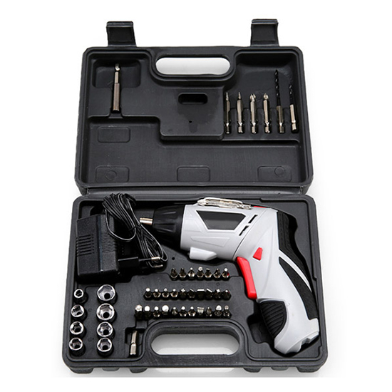 4.8V Cordless Electric Screwdriver Set | Tool.com