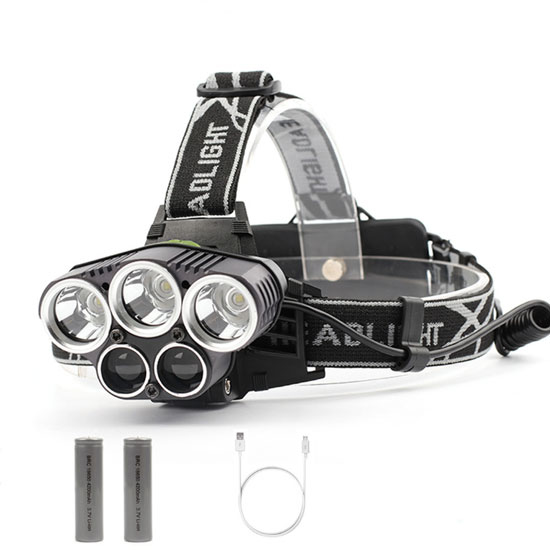 3000 Lumens LED Rechargeable Headlamp | Tool.com