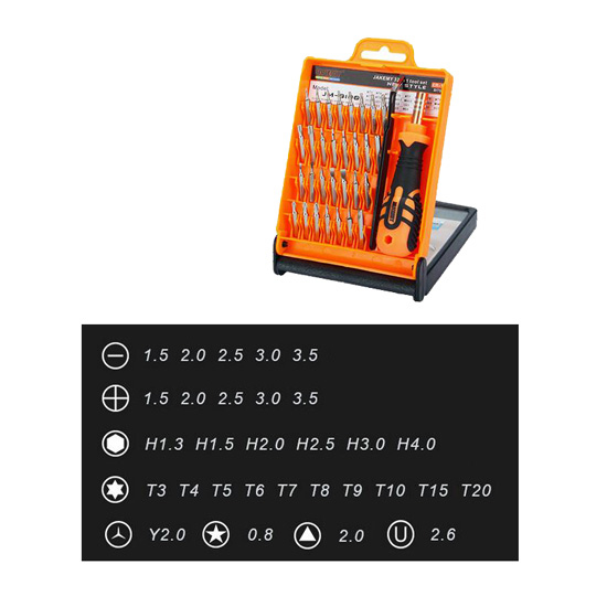 33 in 1 Precision Screwdriver Set, Magnetic Bits | Tool.com