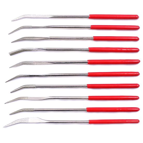 10-Piece Diamond Riffler File Set | Tool.com