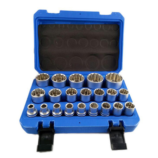 21-Piece 1/2-in Drive 12-Point Metric Socket Set | Tool.com