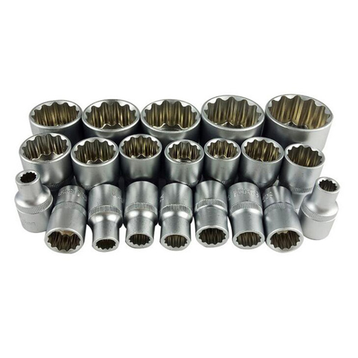 21-Piece 1/2-in Drive 12-Point Metric Socket Set | Tool.com