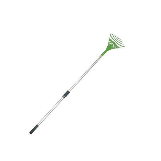 Small Adjustable Leaf Rake, 11 Tine | Tool.com