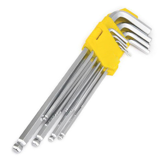 9-Piece Metric Hex Key Set, 1.5mm-10mm | Tool.com