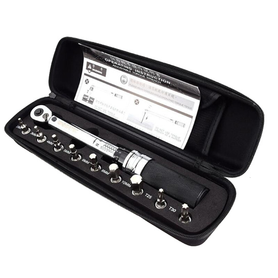 1/4-in Drive 1-25Nm Mini Torque Wrench Set for Bicycle | Tool.com