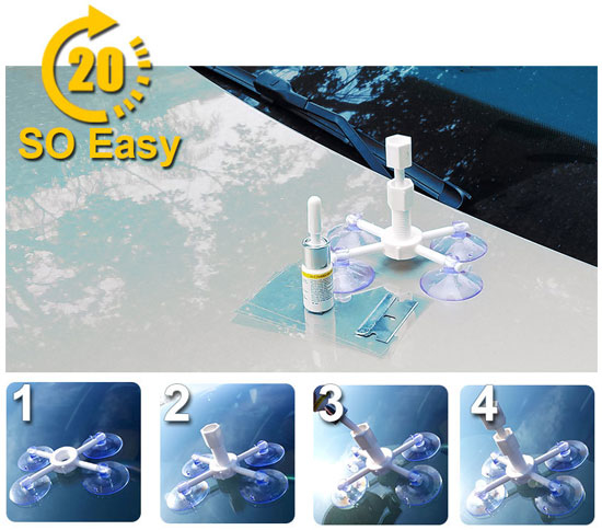 Car Windshield Scratch Repair Kit | Tool.com