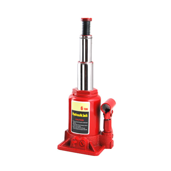 6 Ton Hydraulic Bottle Jack, Single/Double Ram | Tool.com