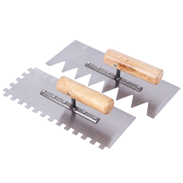 V Notch Trowel 11x4 Inch | Tool.com