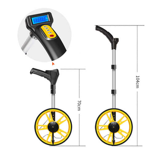12" (320mm) Distance Measuring Wheel, Digital LCD | Tool.com