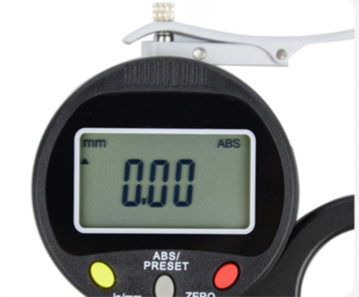 Portable Digital Thickness Gauge, 120mm Depth, 0.01mm Resolution | Tool.com