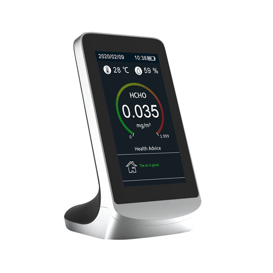 CO2 Air Quality Monitor, PM2.5/HCHO/TVOC/Temperature/Humidity | Tool.com