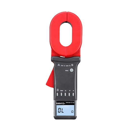 Earth Clamp Meter, Resistance Test/Audible and Visual Alarms | Tool.com