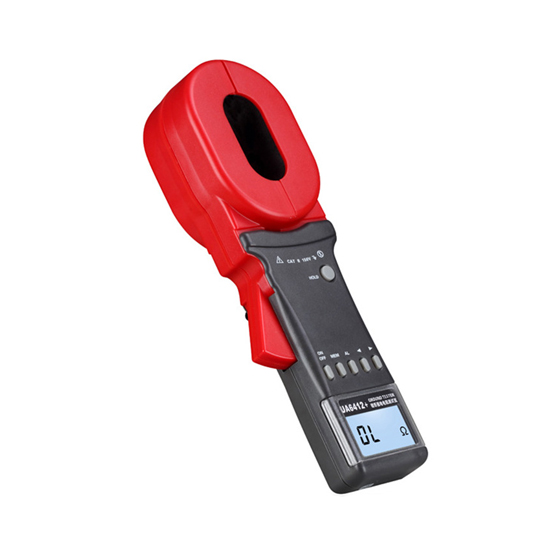 Earth Clamp Meter, Resistance Test/Audible and Visual Alarms | Tool.com