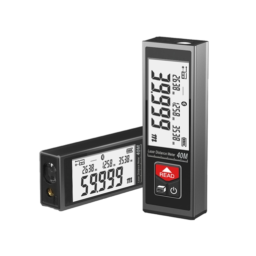 Laser Distance Meter with Bluetooth, 40/60m | Tool.com