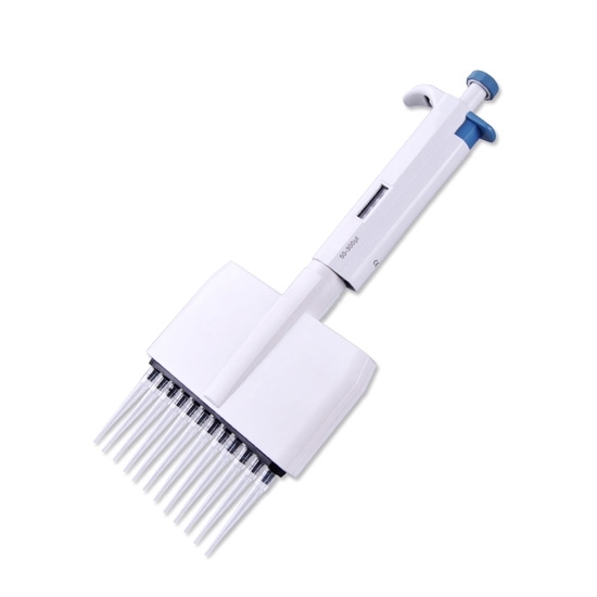 Adjustable Volume Multichannel Micropipette, 0.5-10µl/5-50µl/50-300µl ...