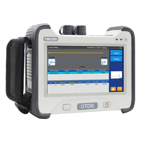 Multimode OTDR Fiber Optic Tester, 1310/1550nm, 32/30dB | Tool.com