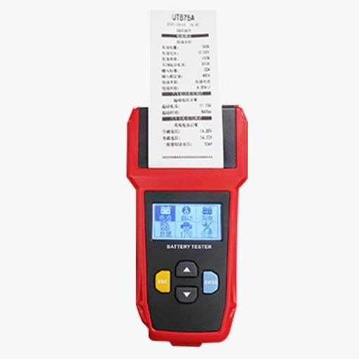 12V/24V Digital Automotive Battery Tester with Built-in Printer | Tool.com