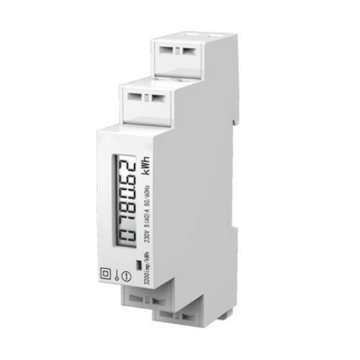 Single Phase DIN Rail Digital Energy Meter, LCD Display | Tool.com